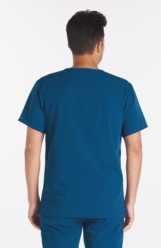 Clarke Men's CORE Scrub Top Caribbean Blue | Dolan