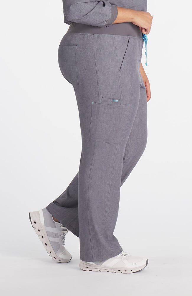 District High Waisted 6-Pocket CORE Scrub Pant Graphite | Dolan