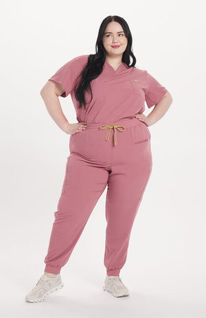 Hope 11-Pocket CORE Scrub Jogger Pant Rosewood | Dolan